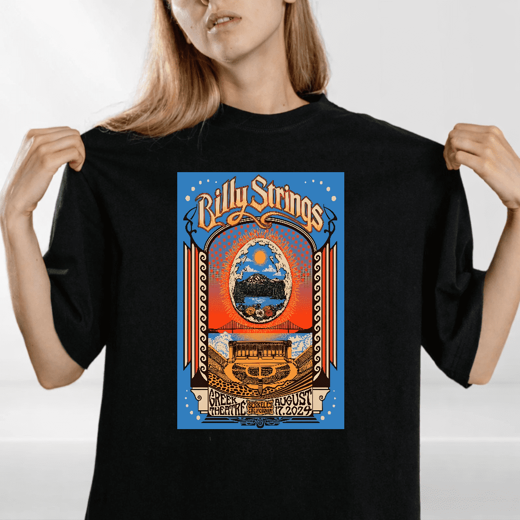 Billy Strings Greek Theatre Berkeley 2024 Graphic Music Pullover,for ...