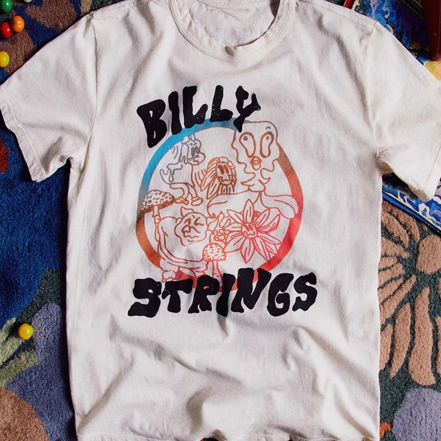 Billy Strings VTG white T-shirt Unisex tee All sizes S to 45Xl JA502 - Walmart.com