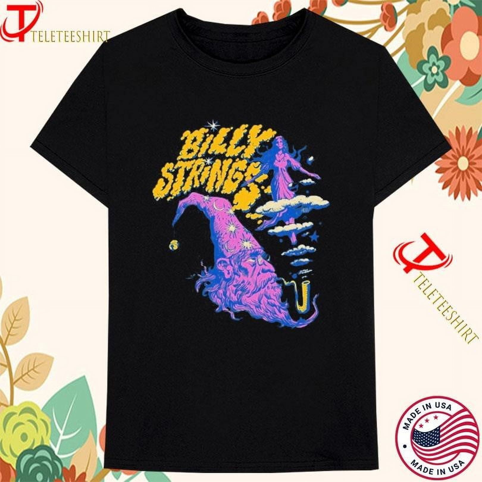 Billy Strings Wizard Head Shirts - Walmart.com