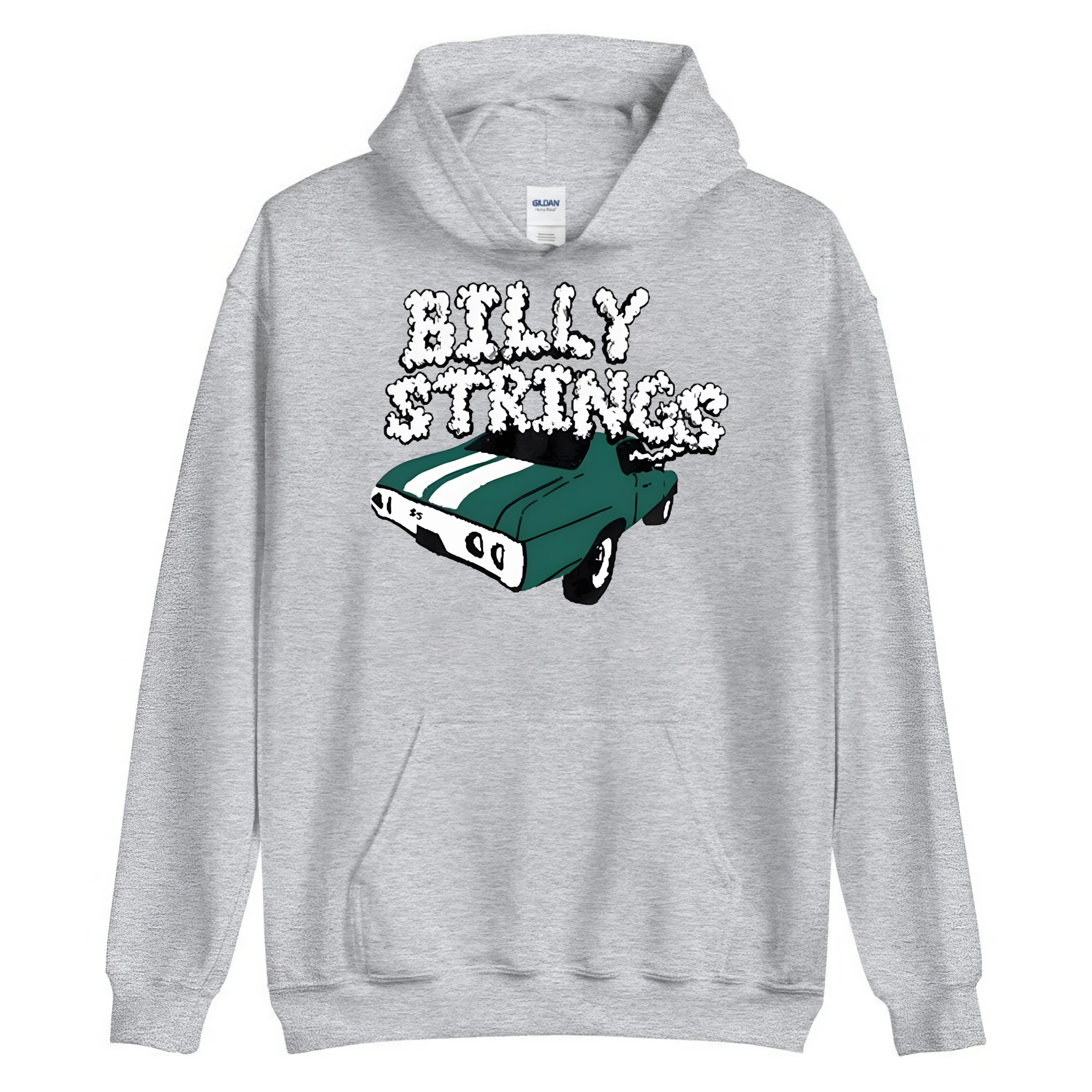 Billy Strings X Imogene + Willie Highway Prayers Green Car T-shirts-TH48591 - Walmart.com