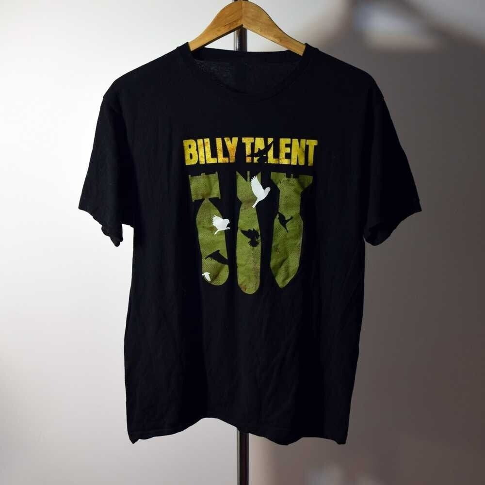 Billy Talent Band Full Size Black Color 100% Cotton Tee shirt - Walmart.com