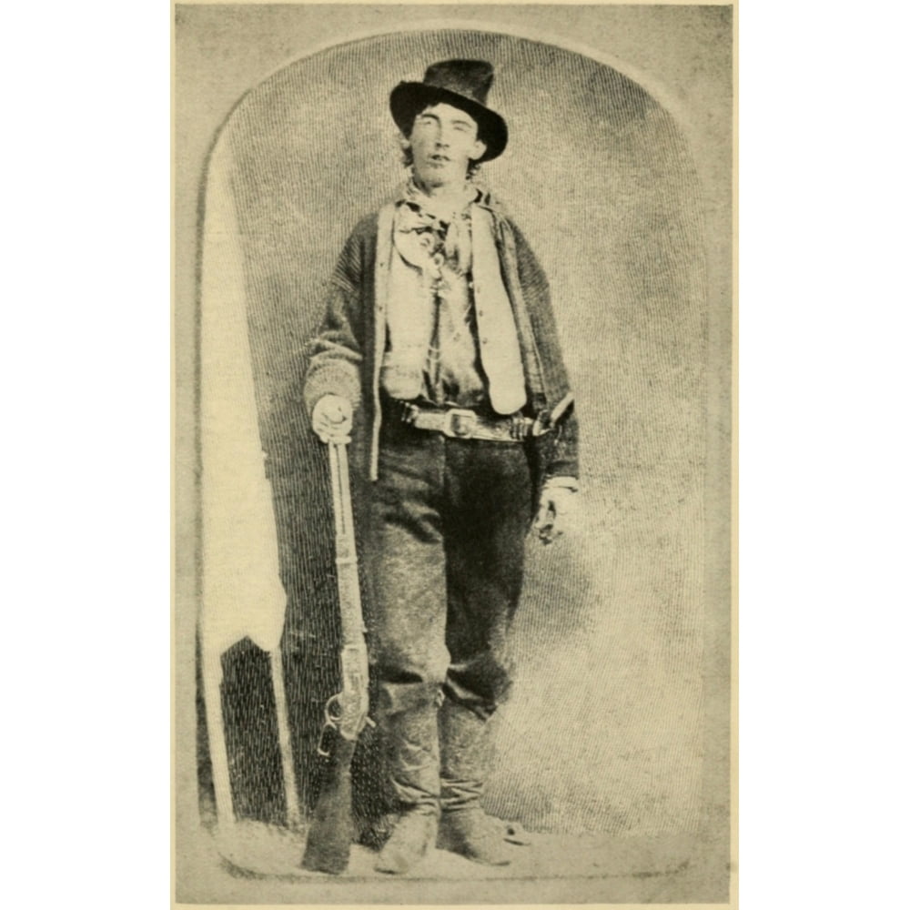 Billy The Kid History Poster Print - Walmart.com