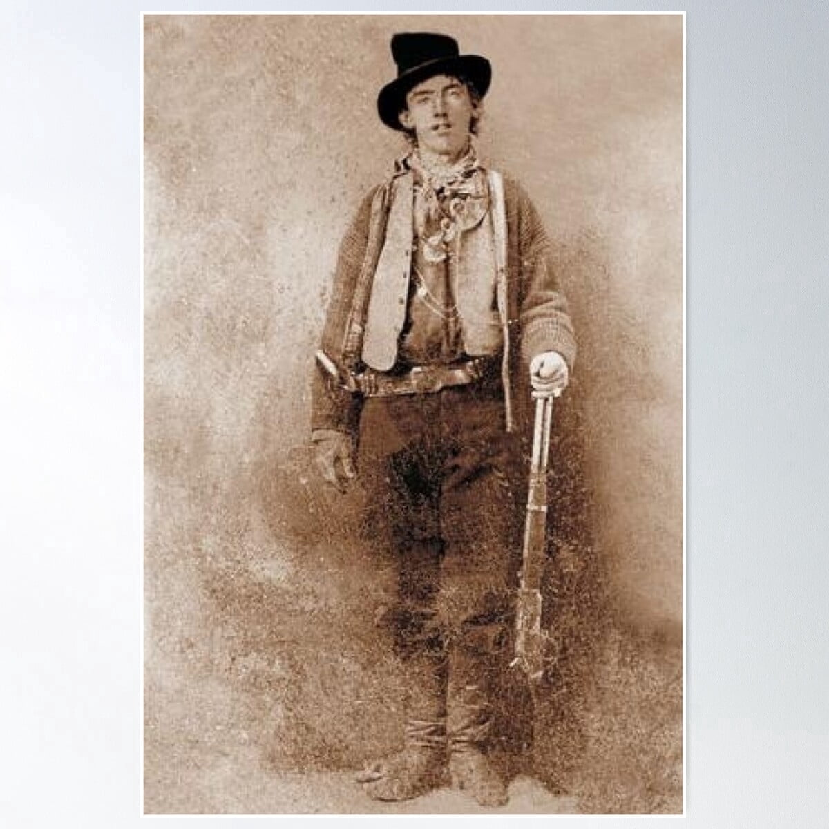 Billy The Kid Poster Wall Art Home Decor Vintage Gift Living Room ...