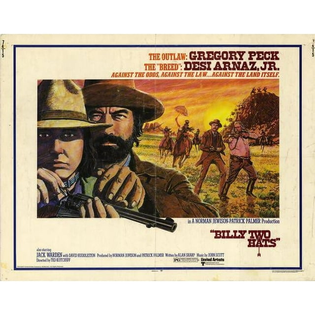 Billy Two Hats - movie POSTER (Style A) (11" x 14") (1974) - Walmart.com