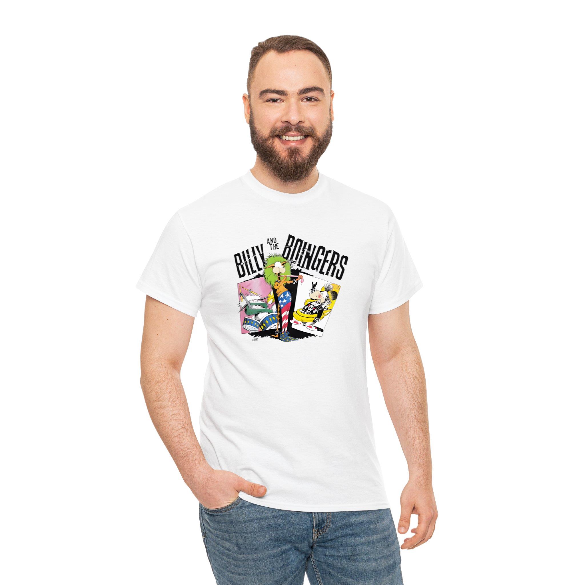 Billy and the Boingers Bloom County White Tee Short-Sleeve Unisex T ...
