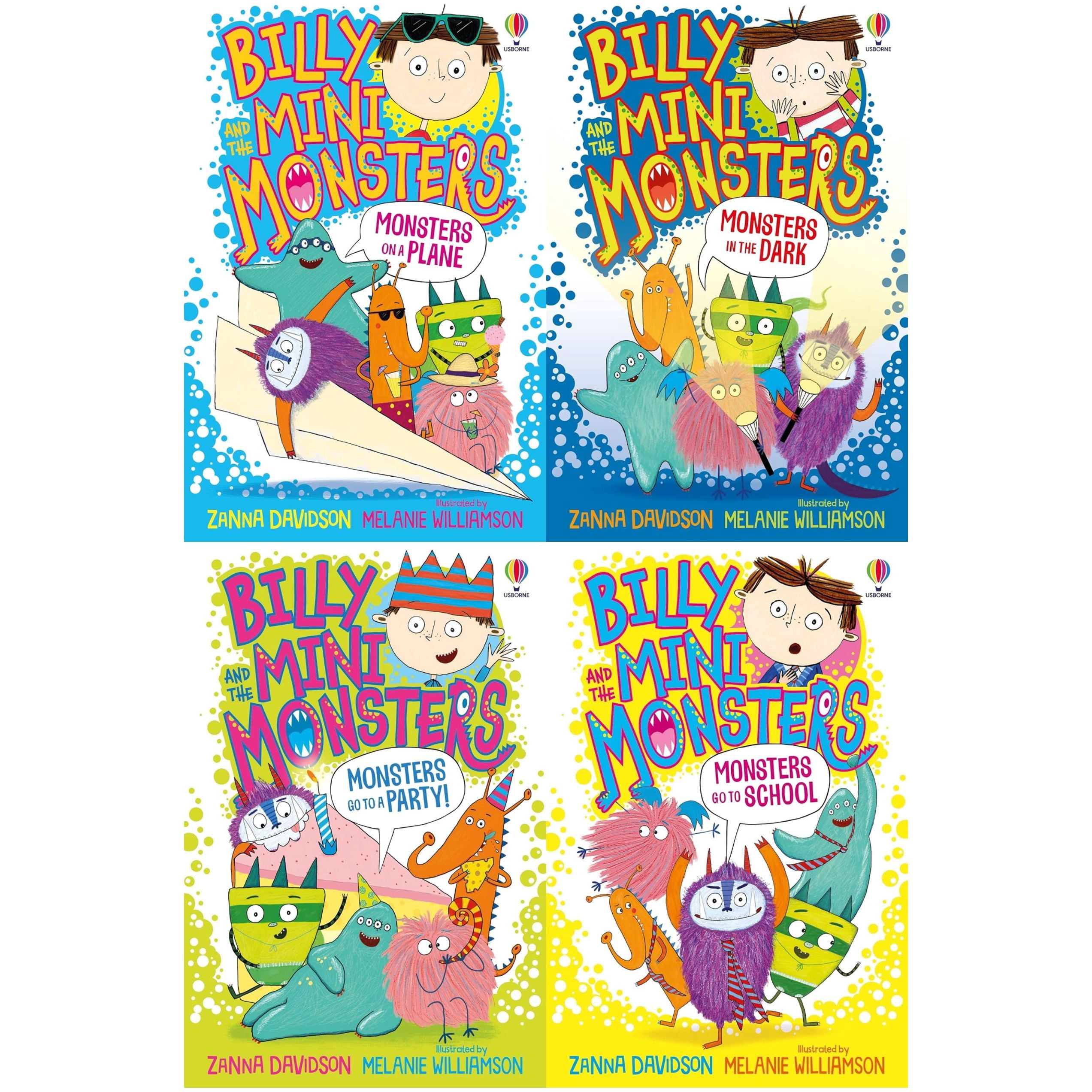 Billy and the Mini Monsters 4 Books Collection Set - Walmart.com