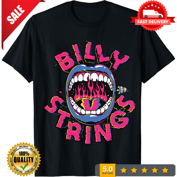 Billy strings T-Shirt Short Sleeve All Sizes S to 5 XL T01, LIMITED ...