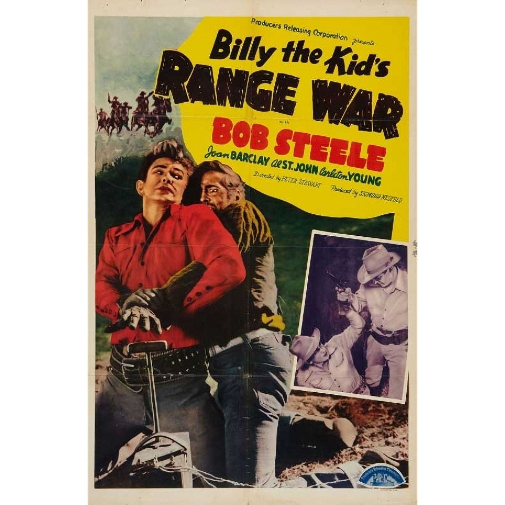 Billy the Kid's Range War Movie Poster Print (27 x 40) - Item ...