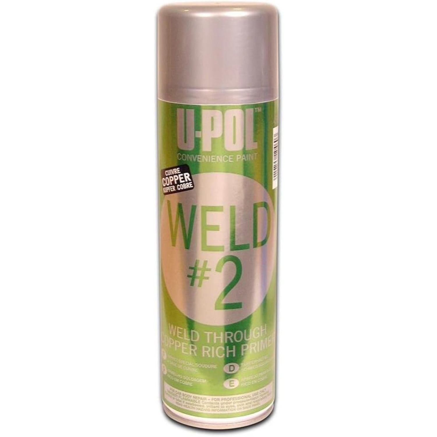 Bilot 0768 Zinc/Copper WELD#2 Weld Through Primer - 450ml - Walmart.com