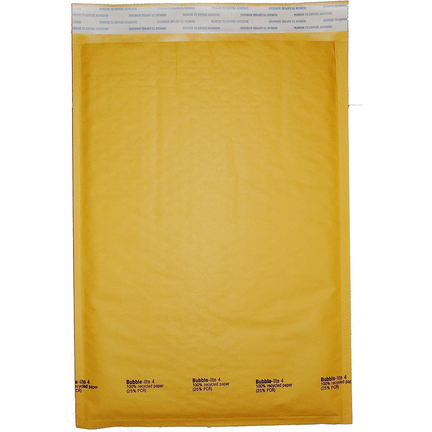 Bilot 100#4 9.5x14.5 Yellow Bubble Lite Mailers Padded Shipping ...