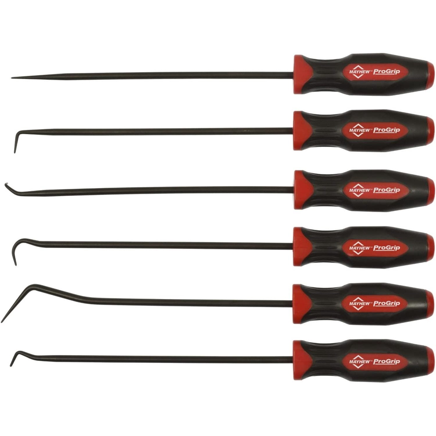 Bilot 13095 ProGrip 6-Piece Long Pick Set, Black Oxide Finish - Walmart.com