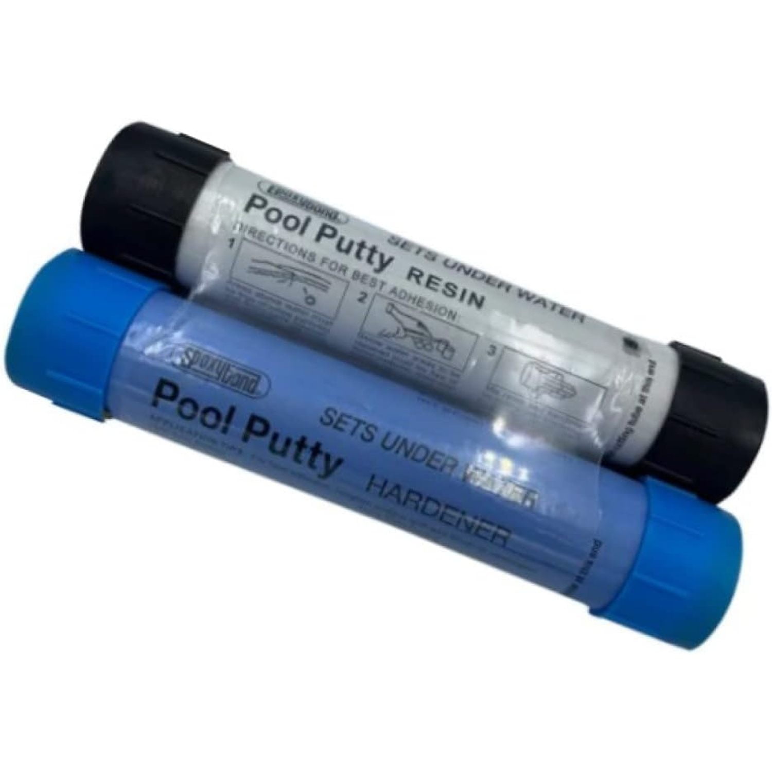 Bilot 2 Part Swimming Pool Putty (Drys Black) - Walmart.com