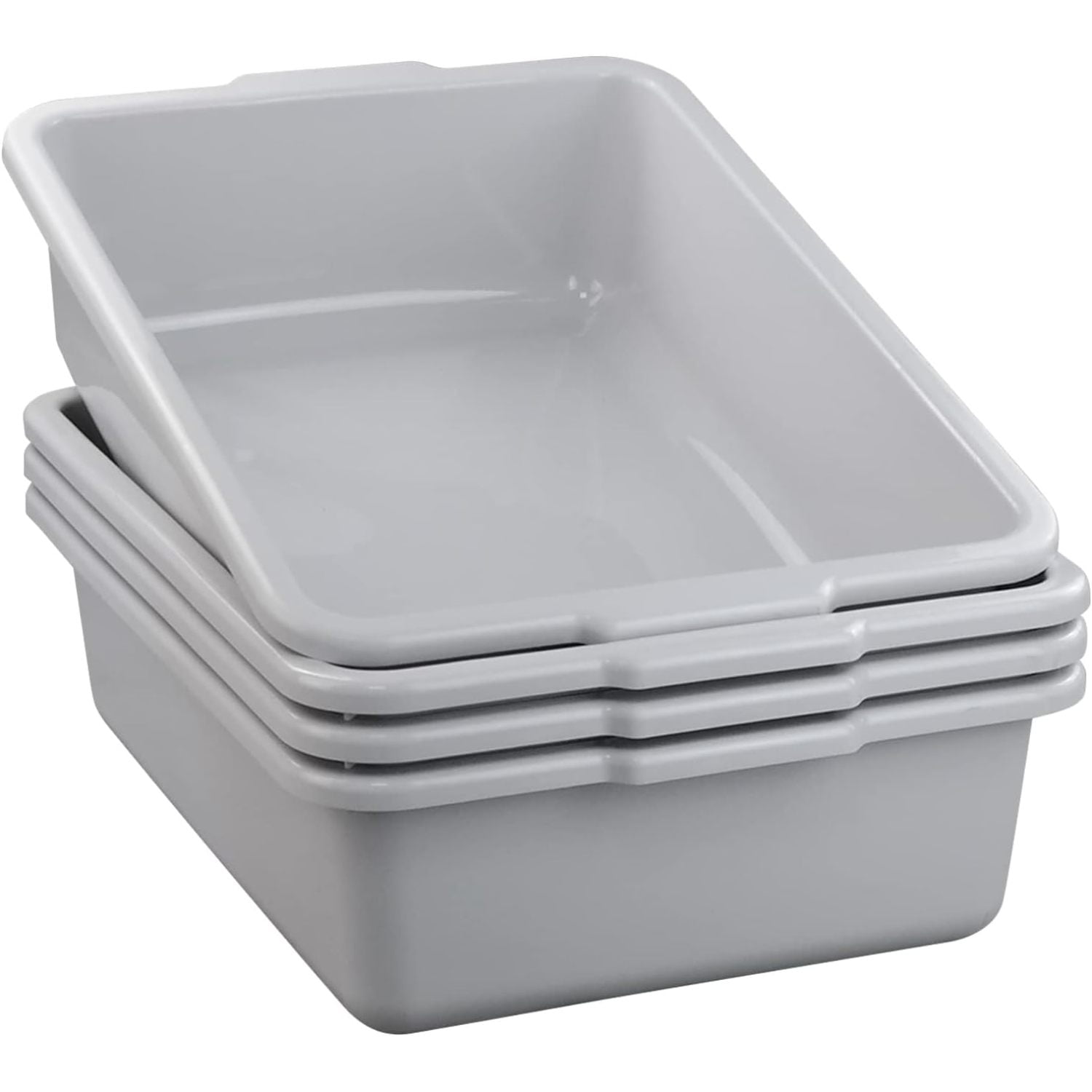 Bilot 25 Quart Plastic s Box, Restaurant s Tubs, 4 Packs - Walmart.com