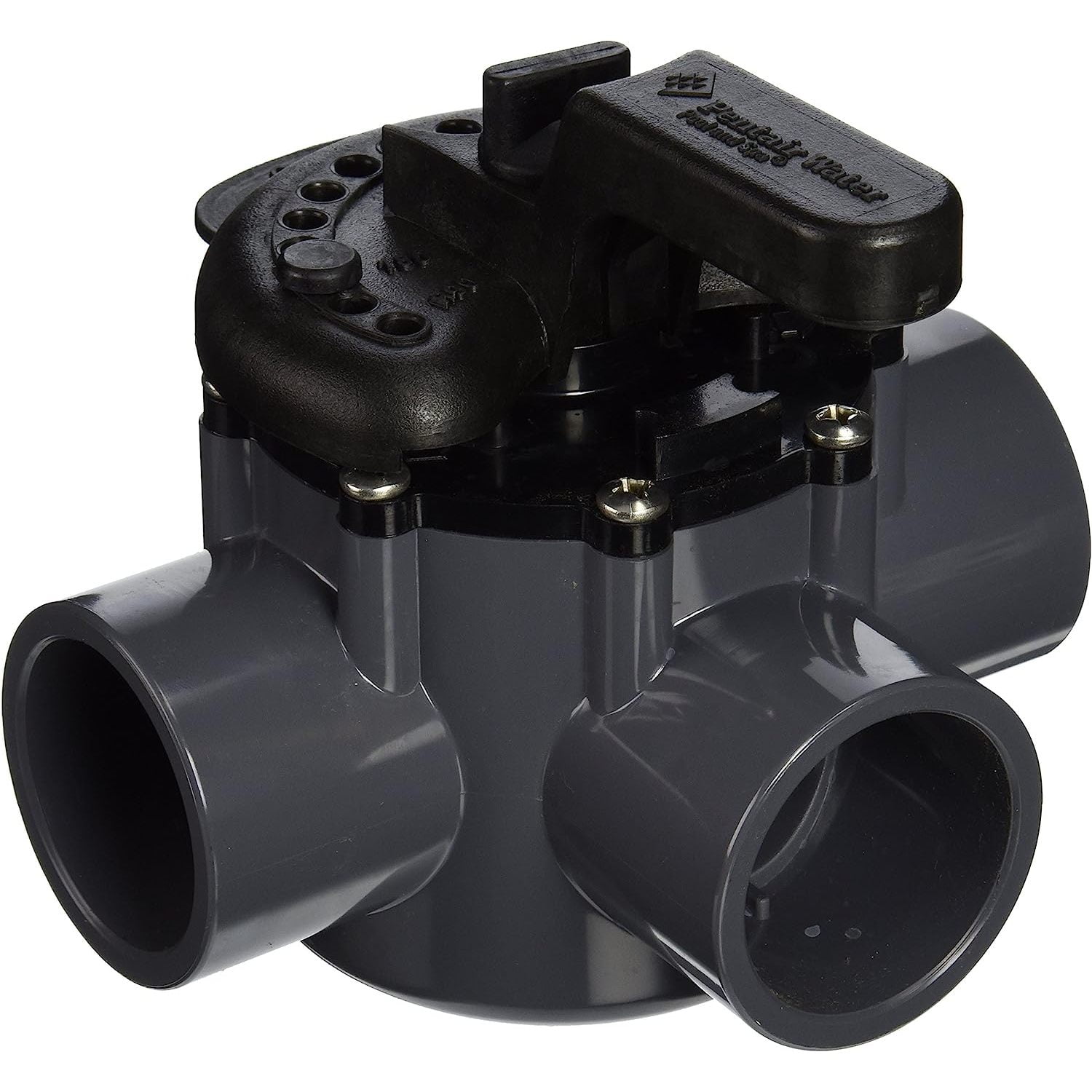 Bilot 263037 3-Way PVC 1-1/2 inch (2 inch slip outside) Pool And Spa ...