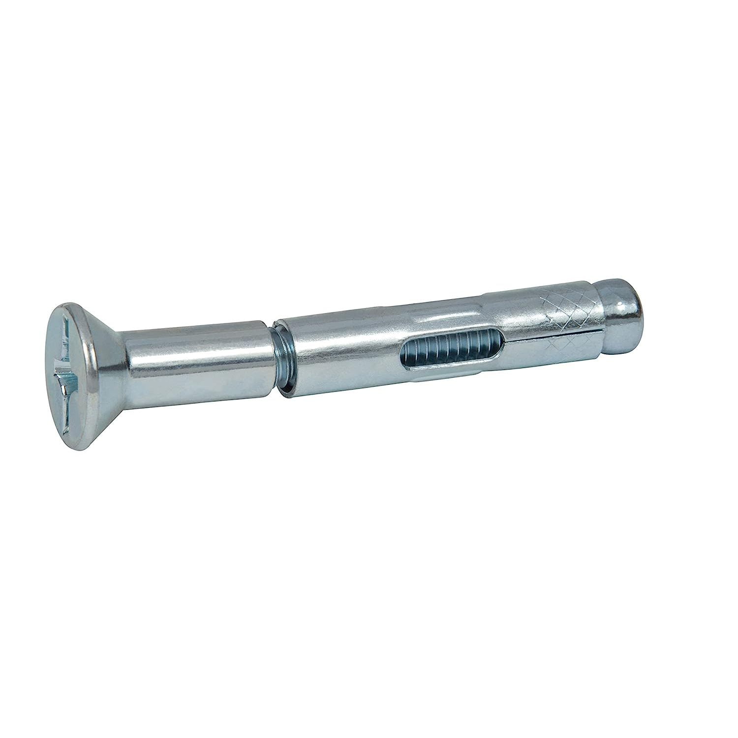 Bilot 3/8" x 4" Flat Sleeve Anchor Zinc Plated (50 per Box) - Walmart.com