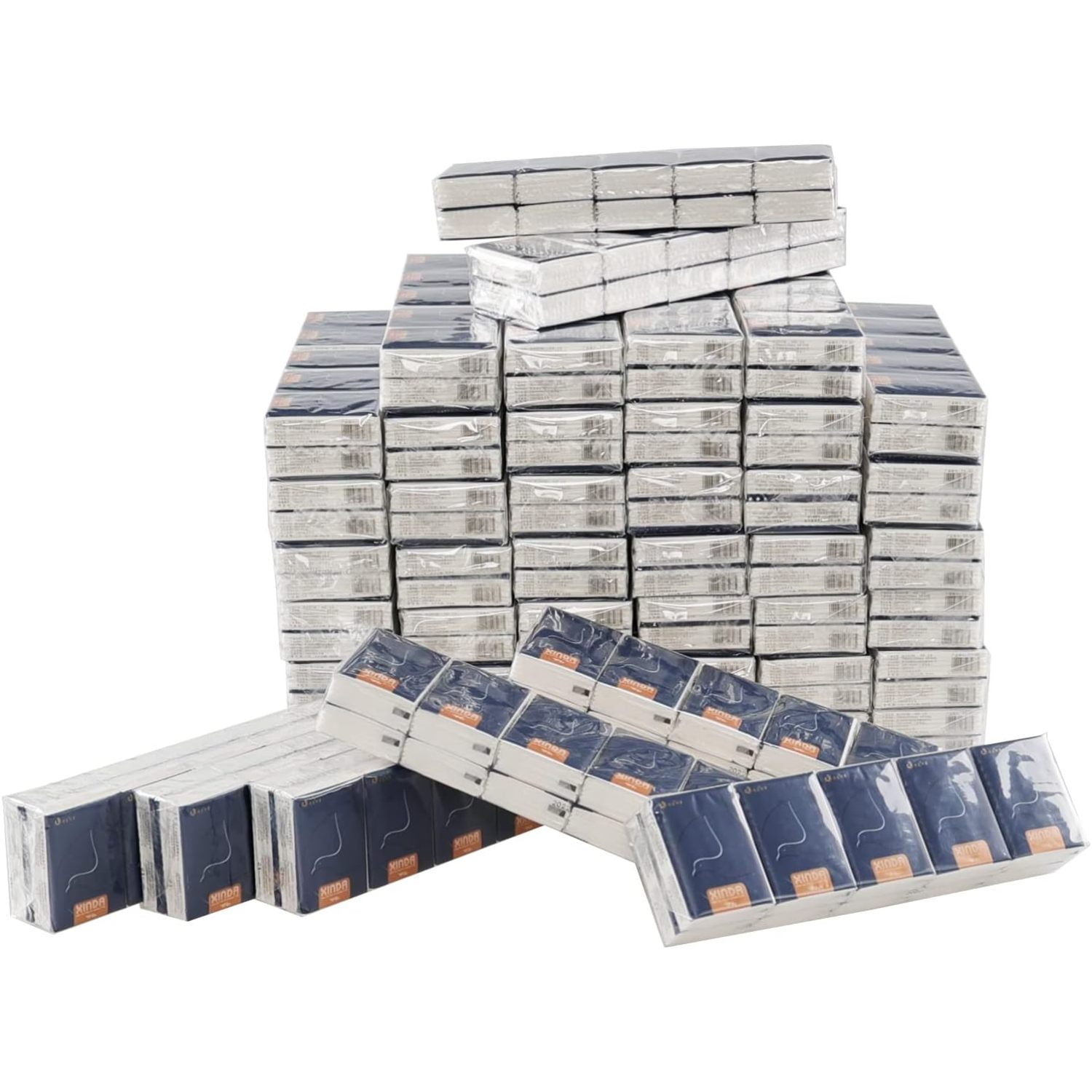 Bilot 480-Pack Pocket Packs Facial Tissues, 4-Ply Mini Soft Facial ...