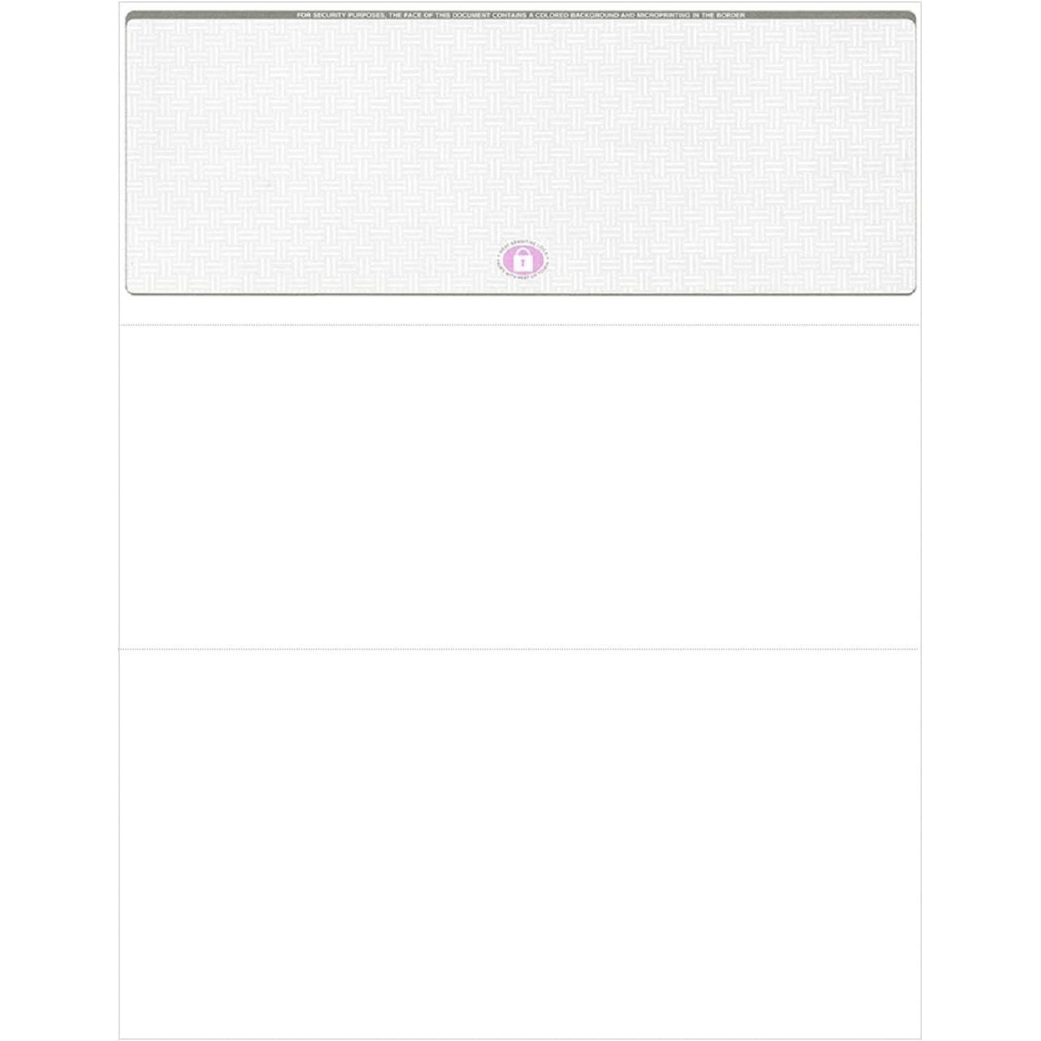 Bilot 500 high Security Check Paper Compatible with quickbooks and ...