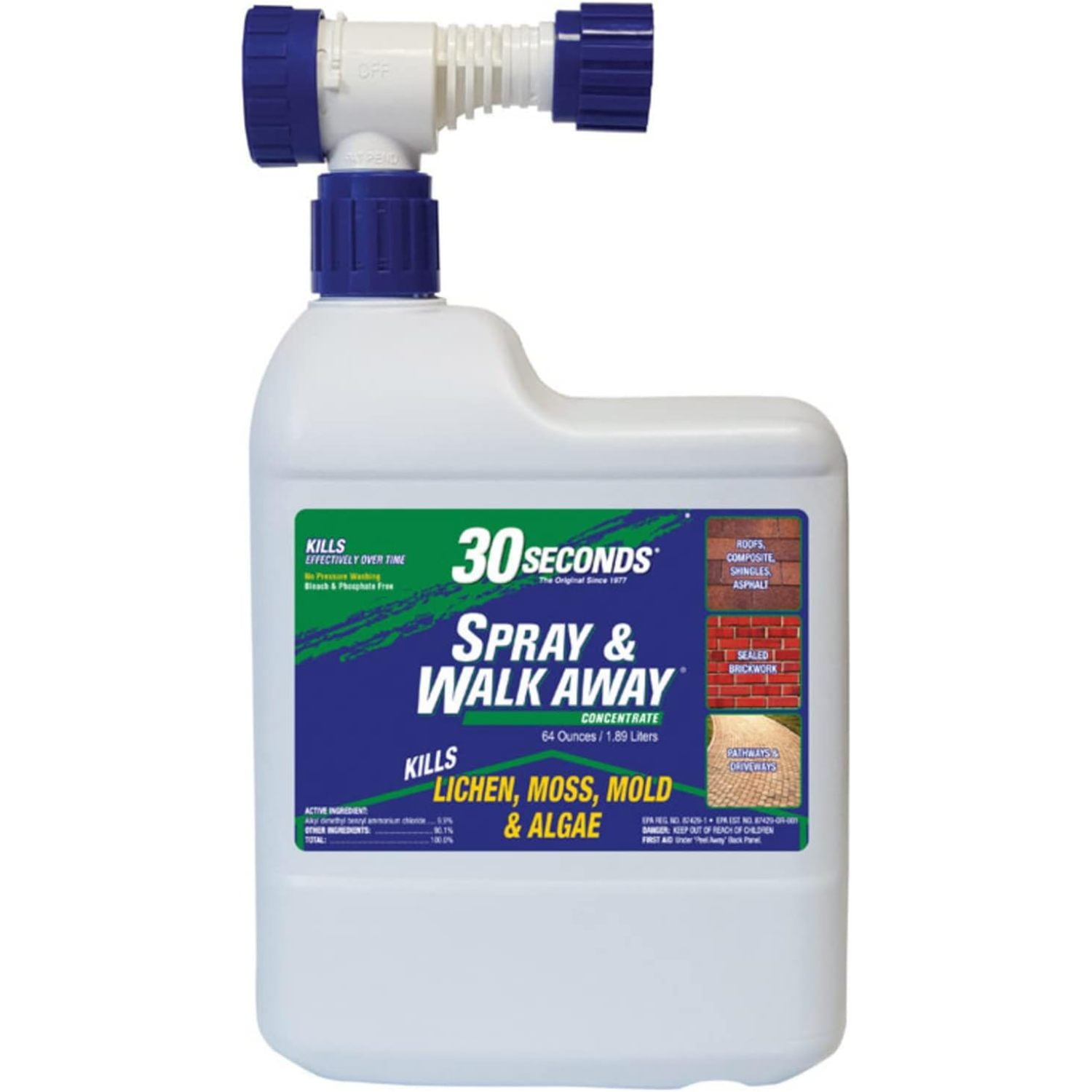 Bilot 64SAWA 64 oz Spray & Walk Away Surface Cleaner - Walmart.com