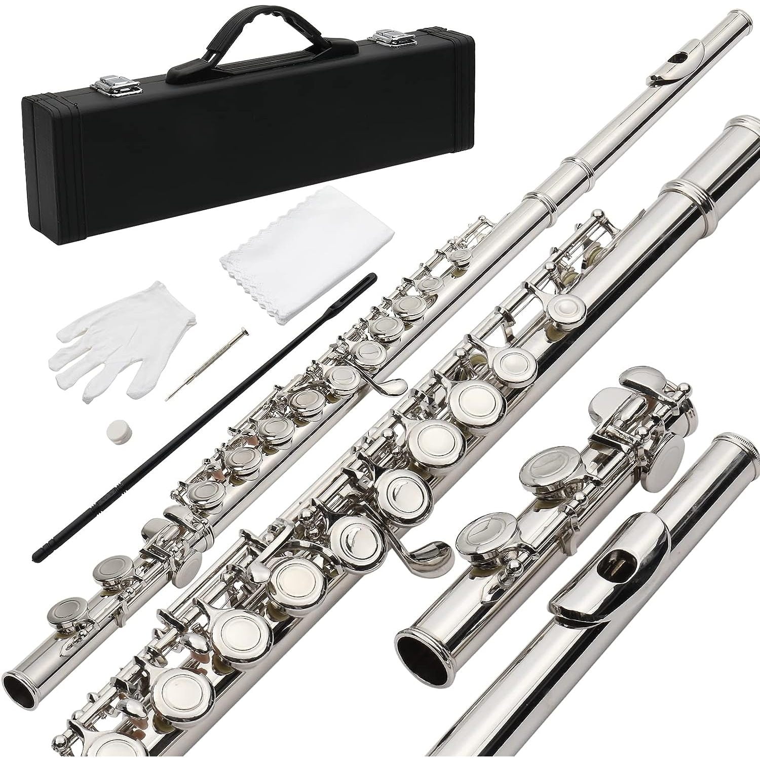 Bilot C Closed Hole Flute 16 Keys Flutes Kit for Students ...