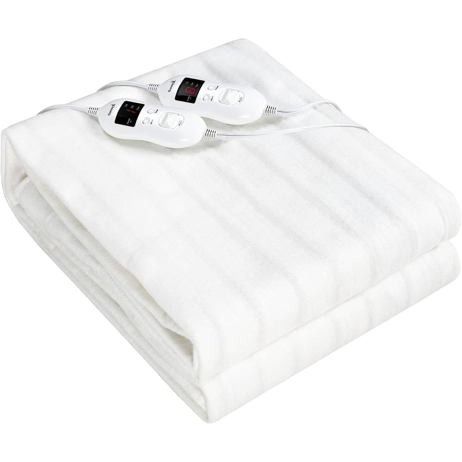Barbara Bilotta Electric Heated Mattress Pad, Queen Size, Dual Controls ...