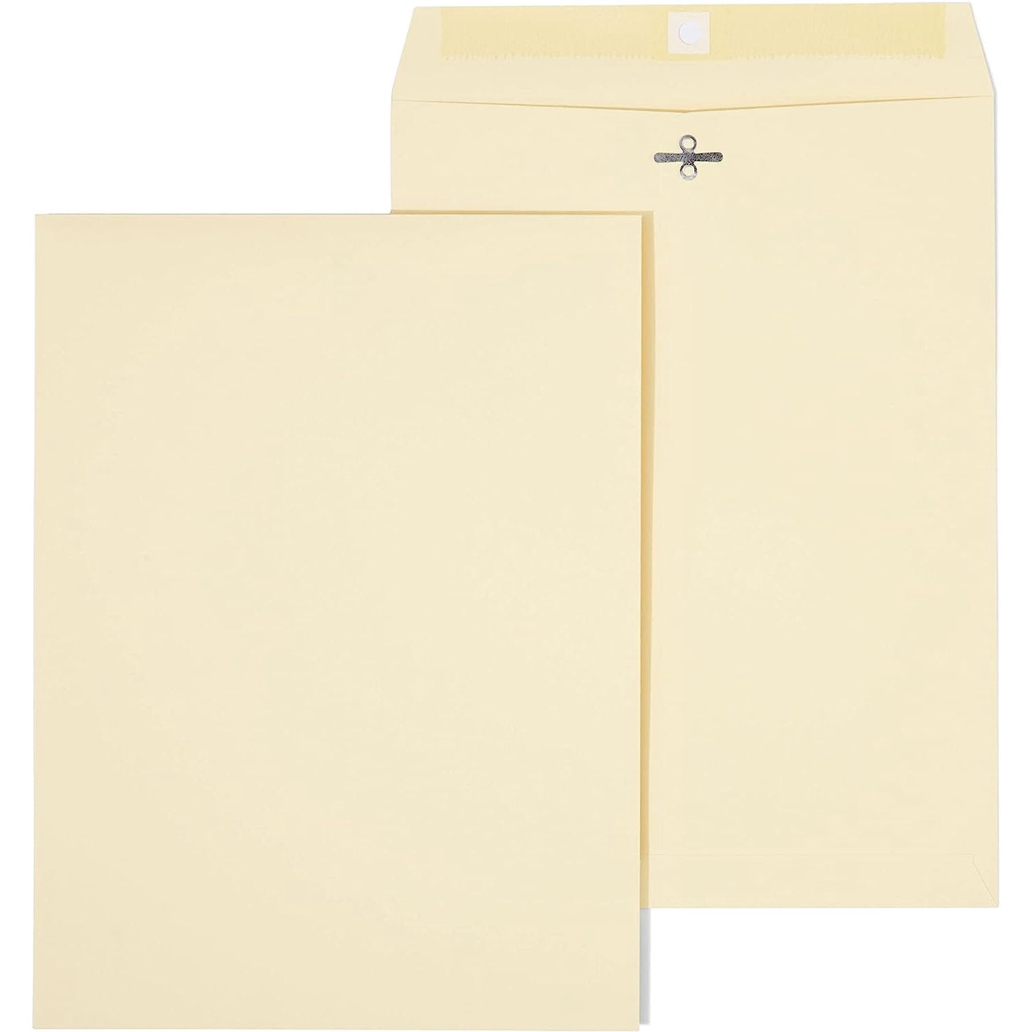 Bilot Extra-Heavyweight Clasp & Moistenable Glue Catalog Envelopes, 9 ...