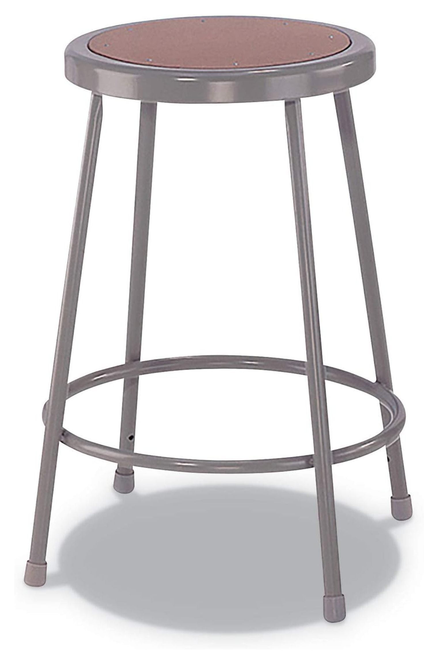 Bilot ALEIS6624G 24 in. Seat Height Backless Industrial Metal Shop ...