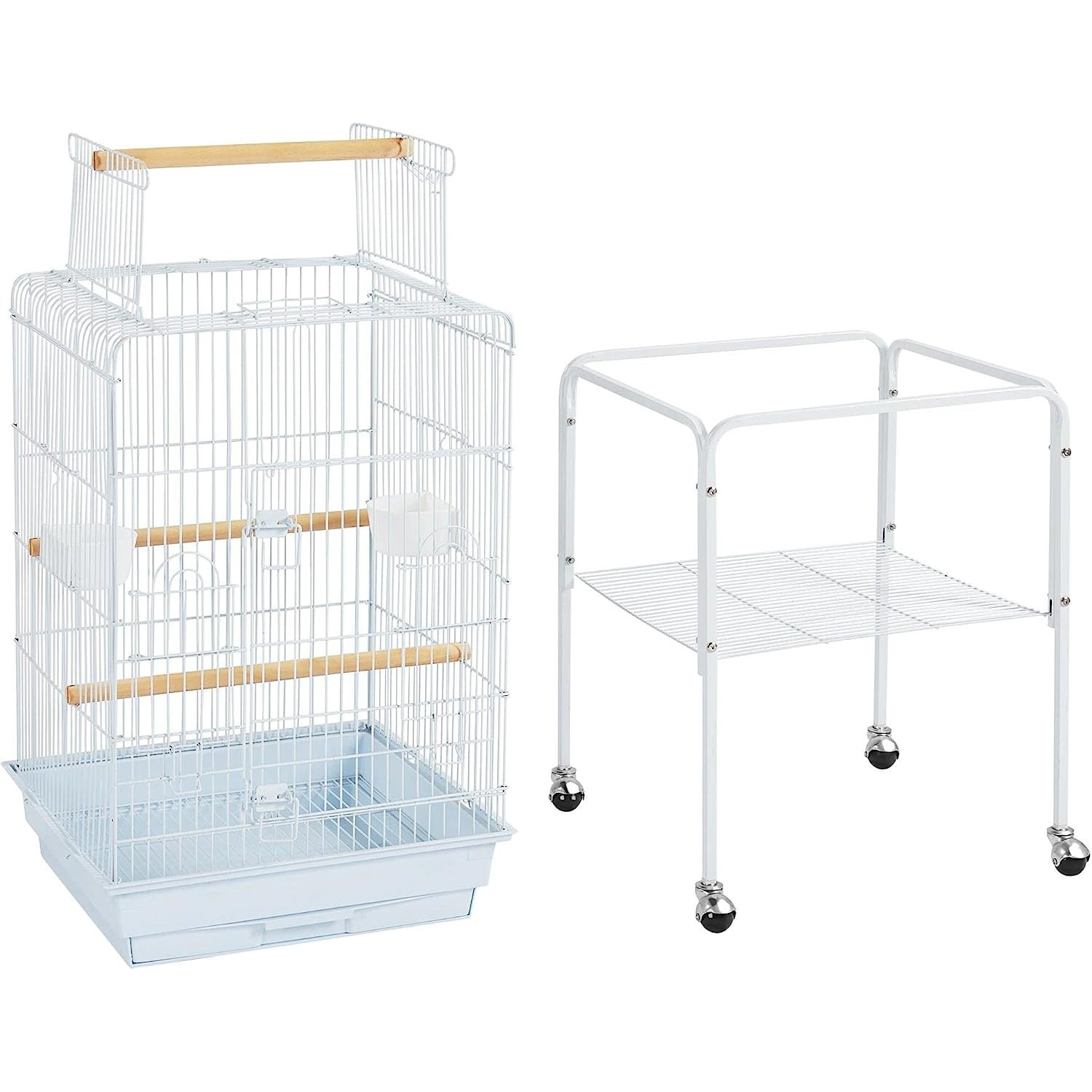 Bilot Large Parakeet Cages for Small Parrots Green Cheek Conure Loves ...