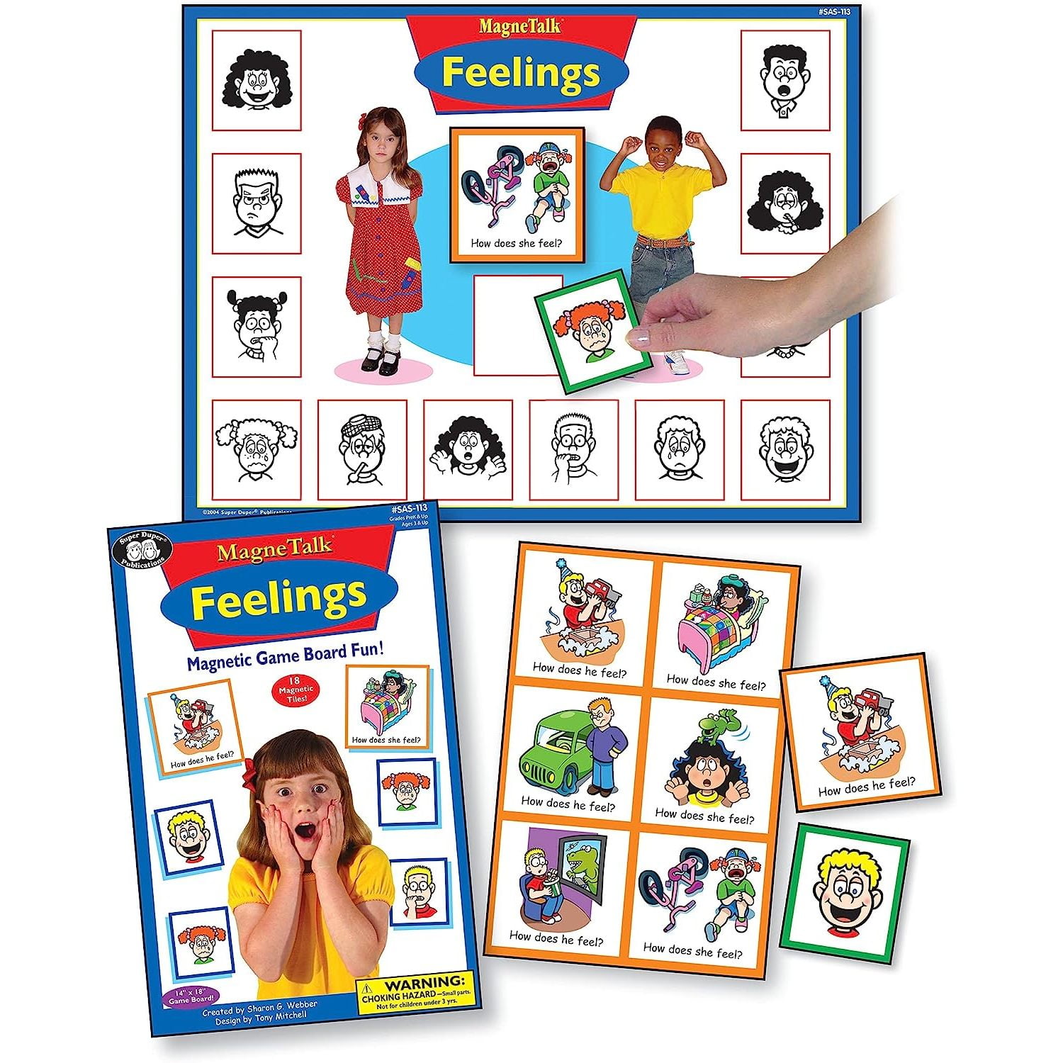 Bilot | Magnetic Feelings Board Game | Educational Learning Resource ...