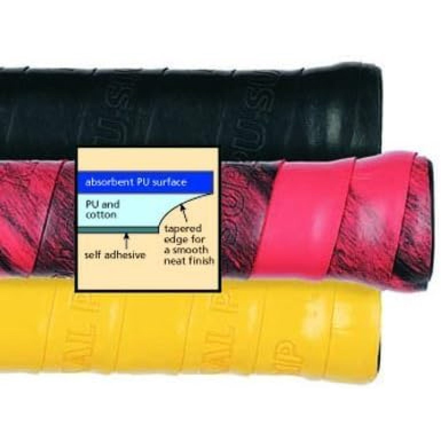 Bilot PU Super Grip - 1 Dozen Assorted Colors - Walmart.com