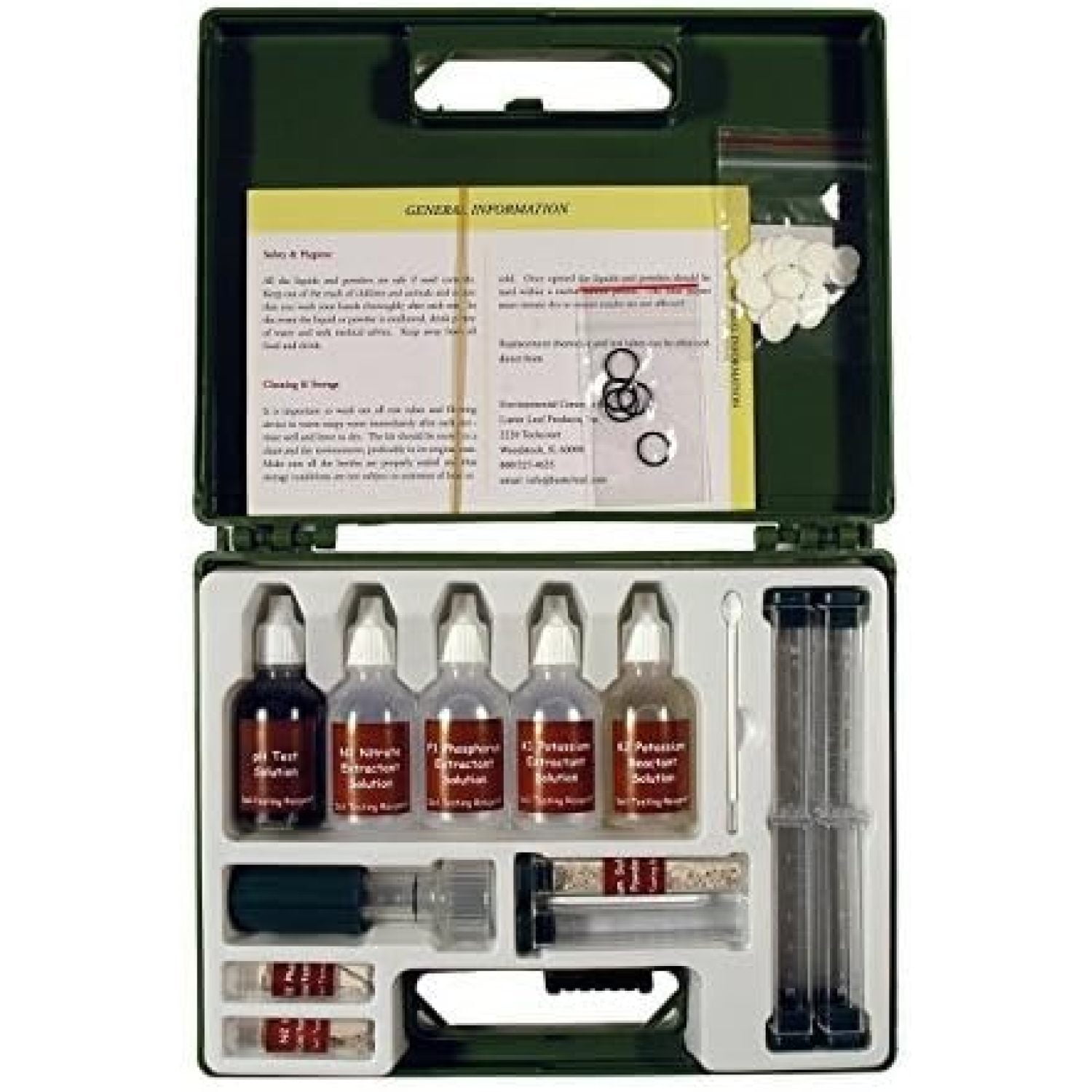 Bilot Premium Soil Test Kit Lawn Flower Plant Test Garden Tester Ph Npk ...
