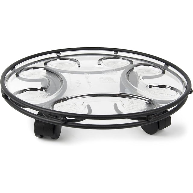 Bilot SC14BK Saucer Caddy Deluxe, Black, 14-Inch - Walmart Business ...