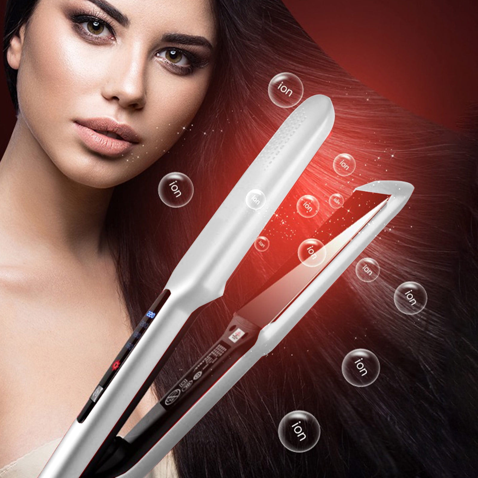 Bilqis Airflow Curling Iron, Flat Iron Hair Straightener and Curler 2 ...