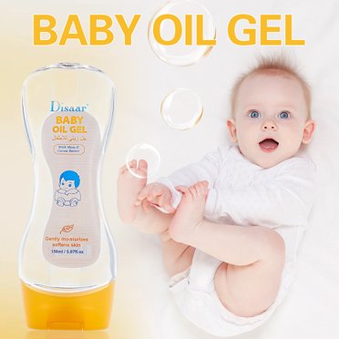 Equate Baby Aloe Vera and Vitamin E Hypoallergenic Baby Oil Gel, 6.5 fl ...