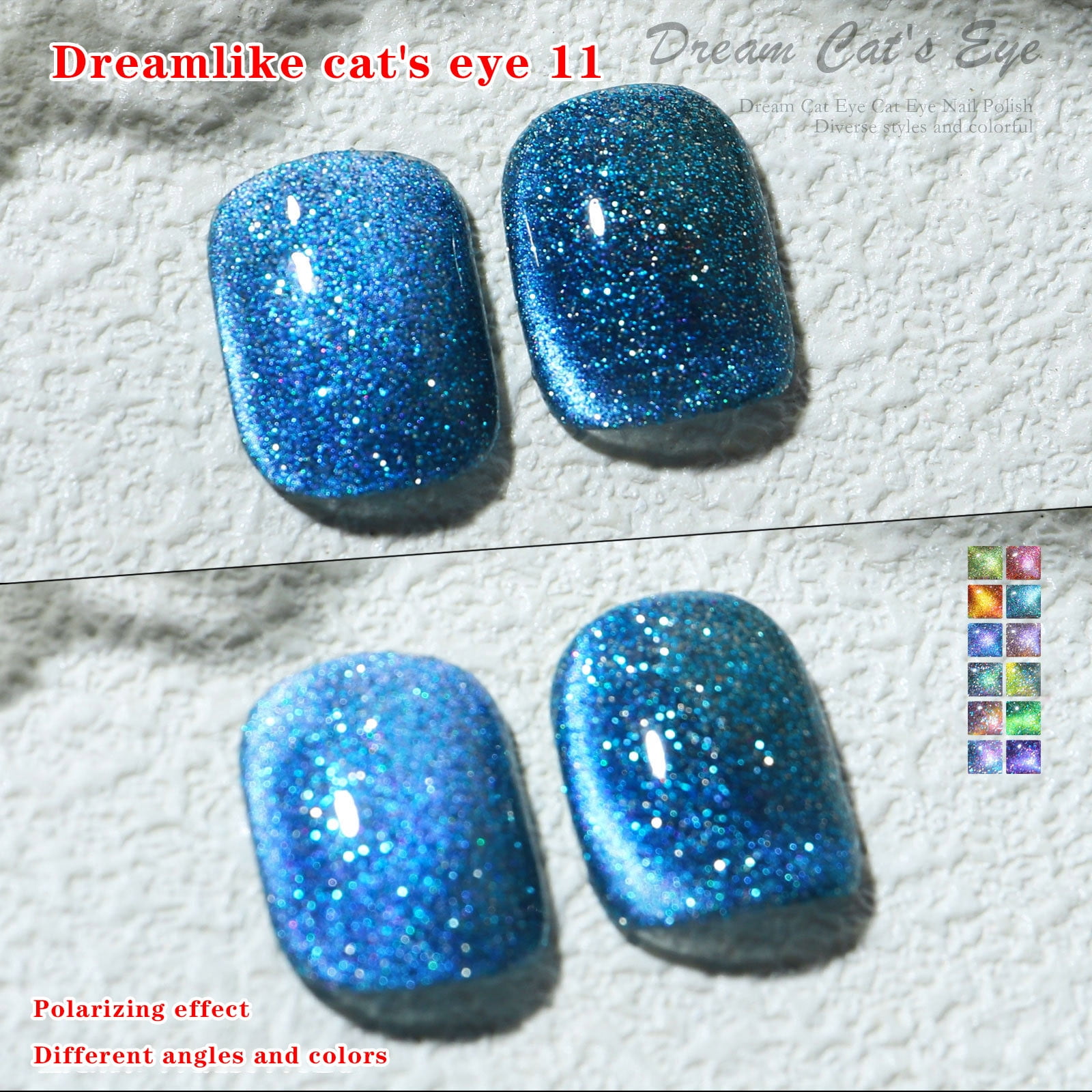 Bilqis Deals Nail Dream Quicksand Wide Eye Nail Polish Glue Eye Glue ...