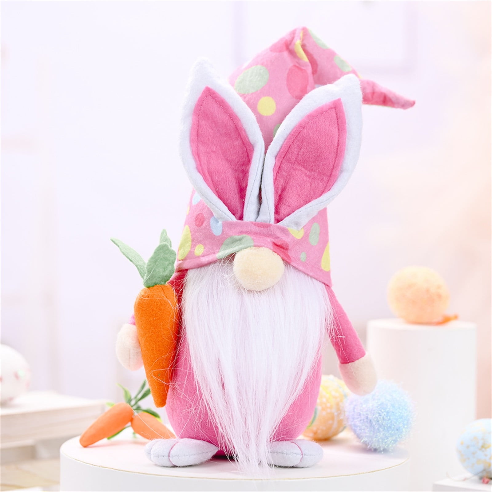 Bilqis Easter Gnomes Decorations 2024 Easter Bunny Gnome Handmade Elf ...