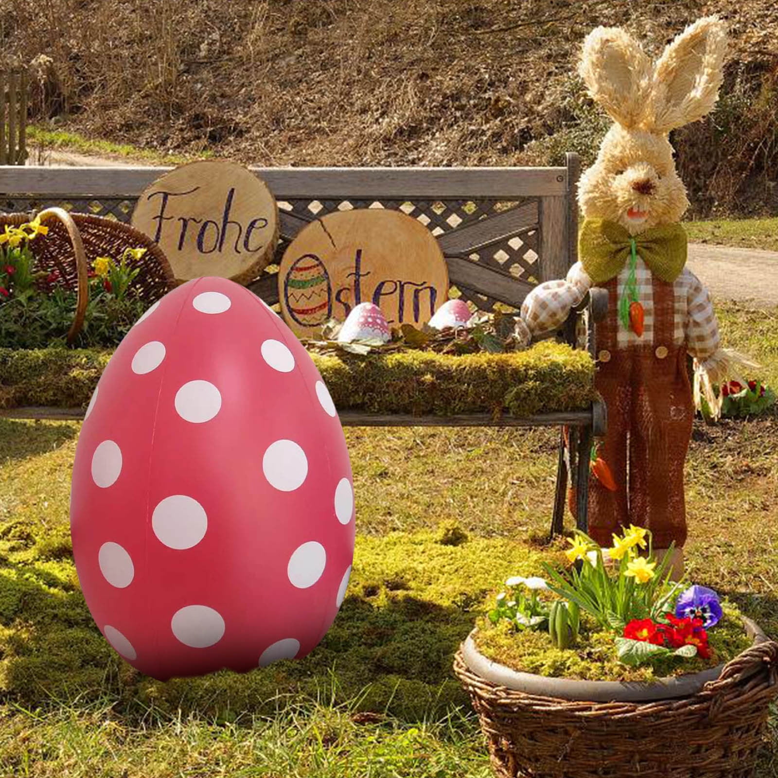 Bilqis Easter Inflatables Outdoor Decorations, Easter Blow Up Yard ...