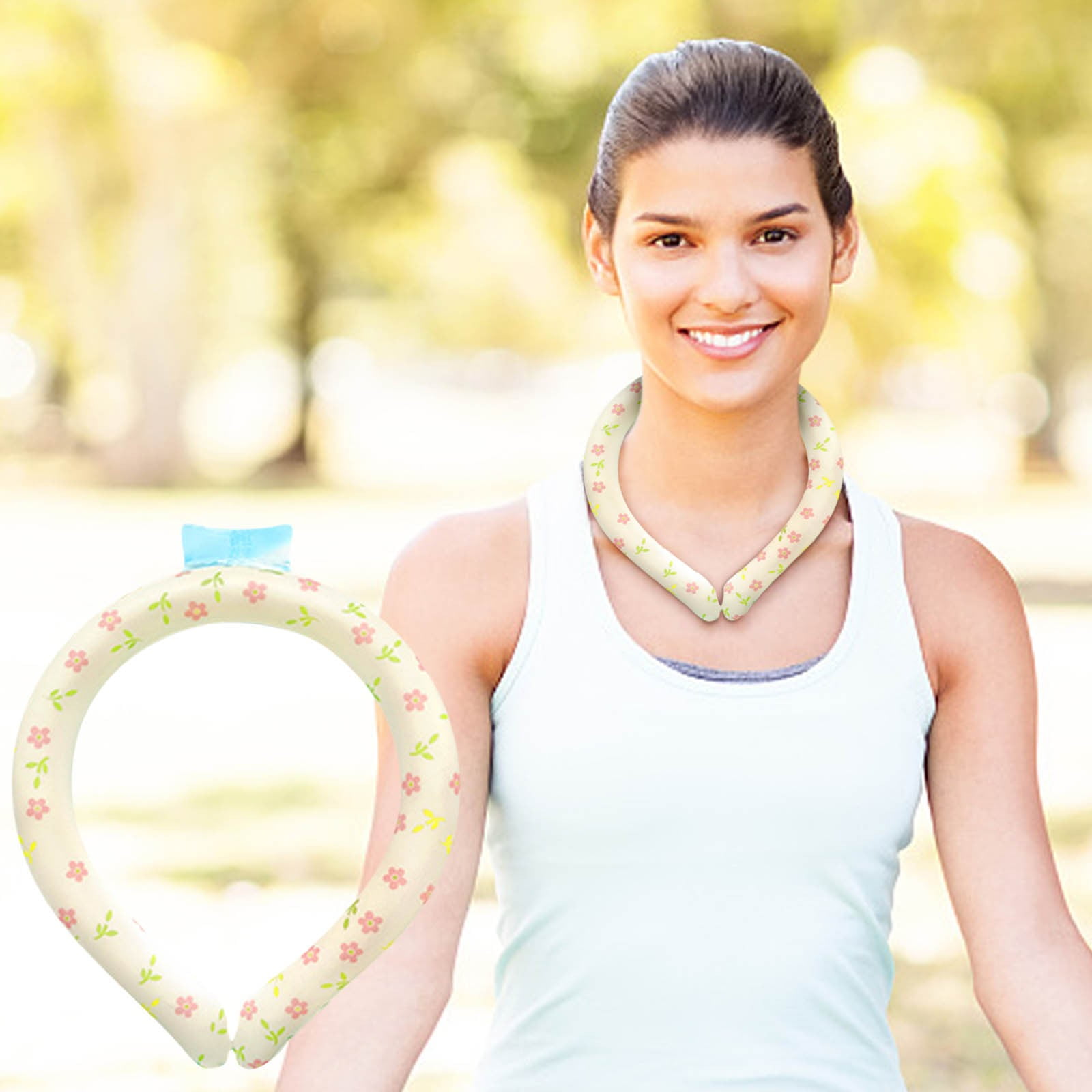 Bilqis Ice Collar，Neck Cooling Tube | Wearable Cooling Neck Wraps for ...