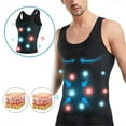 Bilqis Men Negative Compression Vest Abdominal Corset Vest Bodysuit ...