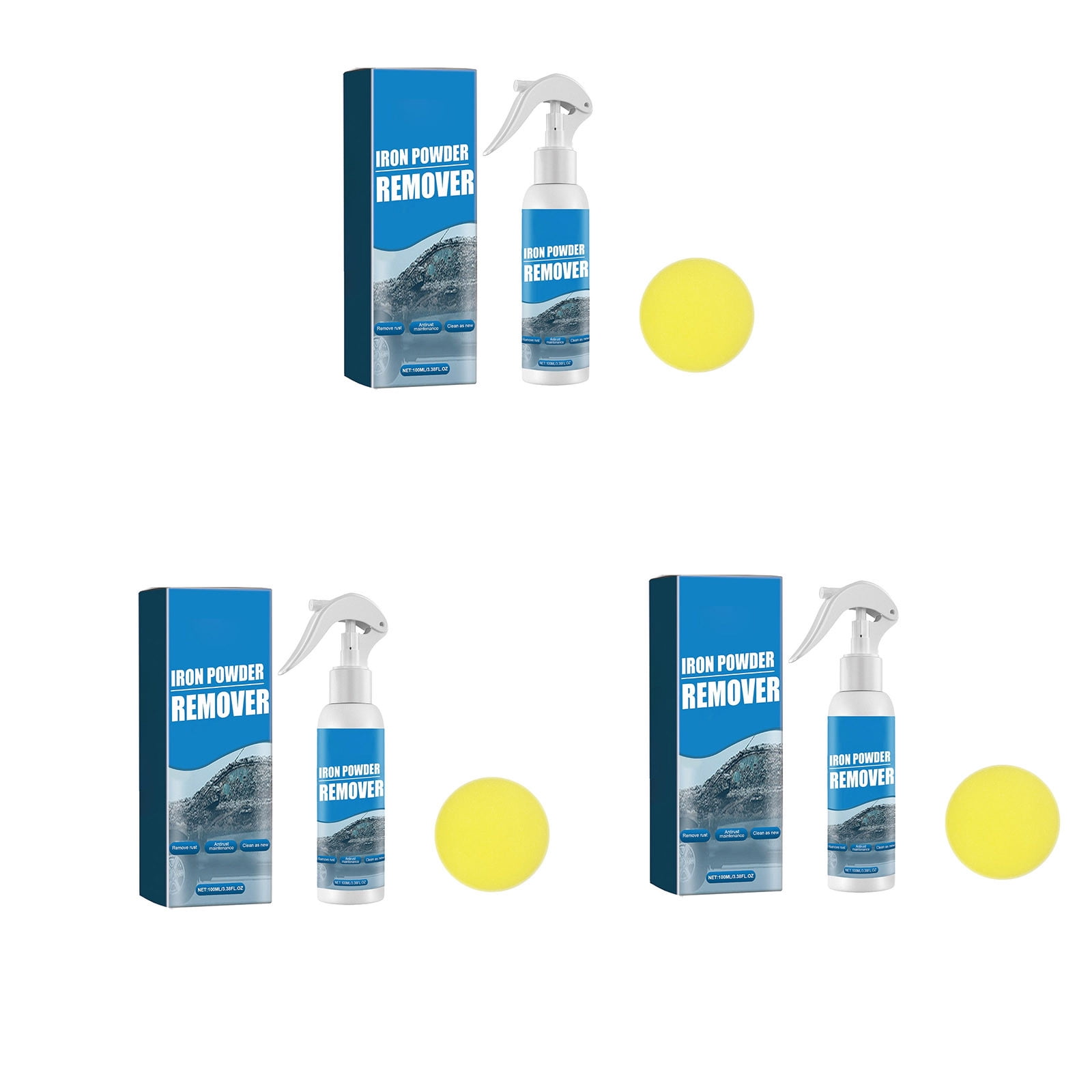 Bilqis Multi-Purpose Rust Remover Spray for Cars, Metal Surface Cleaner ...