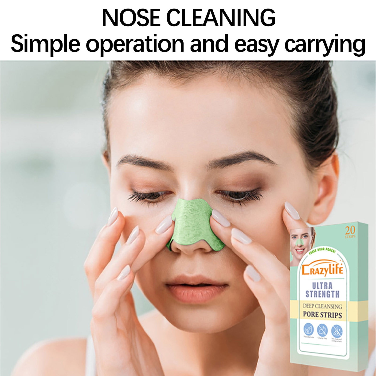 Bilqis Nose Patch, Hydrocolloid Pimple Patches, Acne, Zits, Oil ...