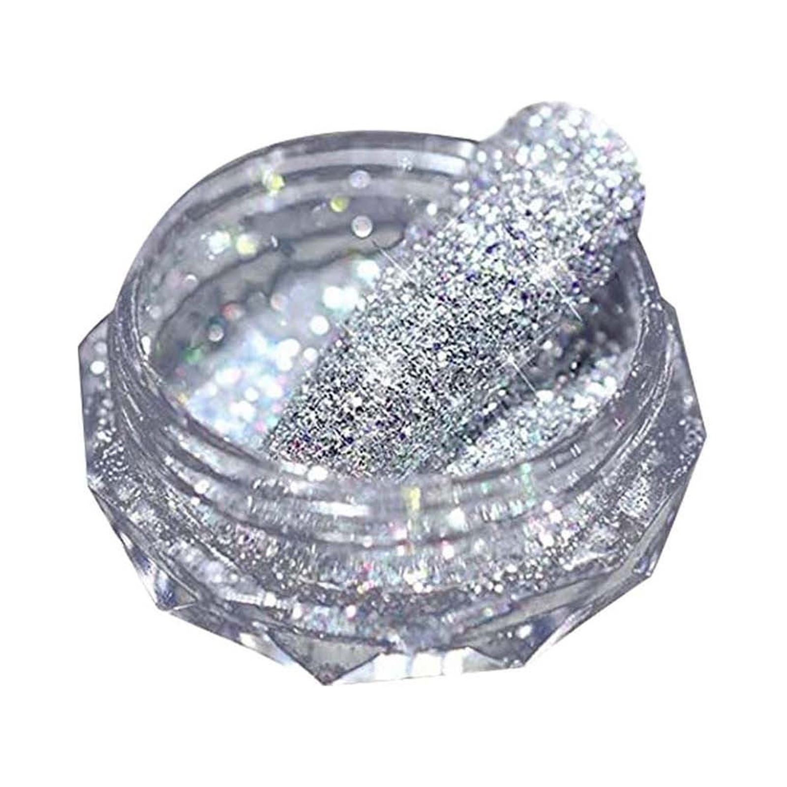 Bilqis Sparkling Diamond Nail Kit Powder Laser Reflective Dip Powder ...