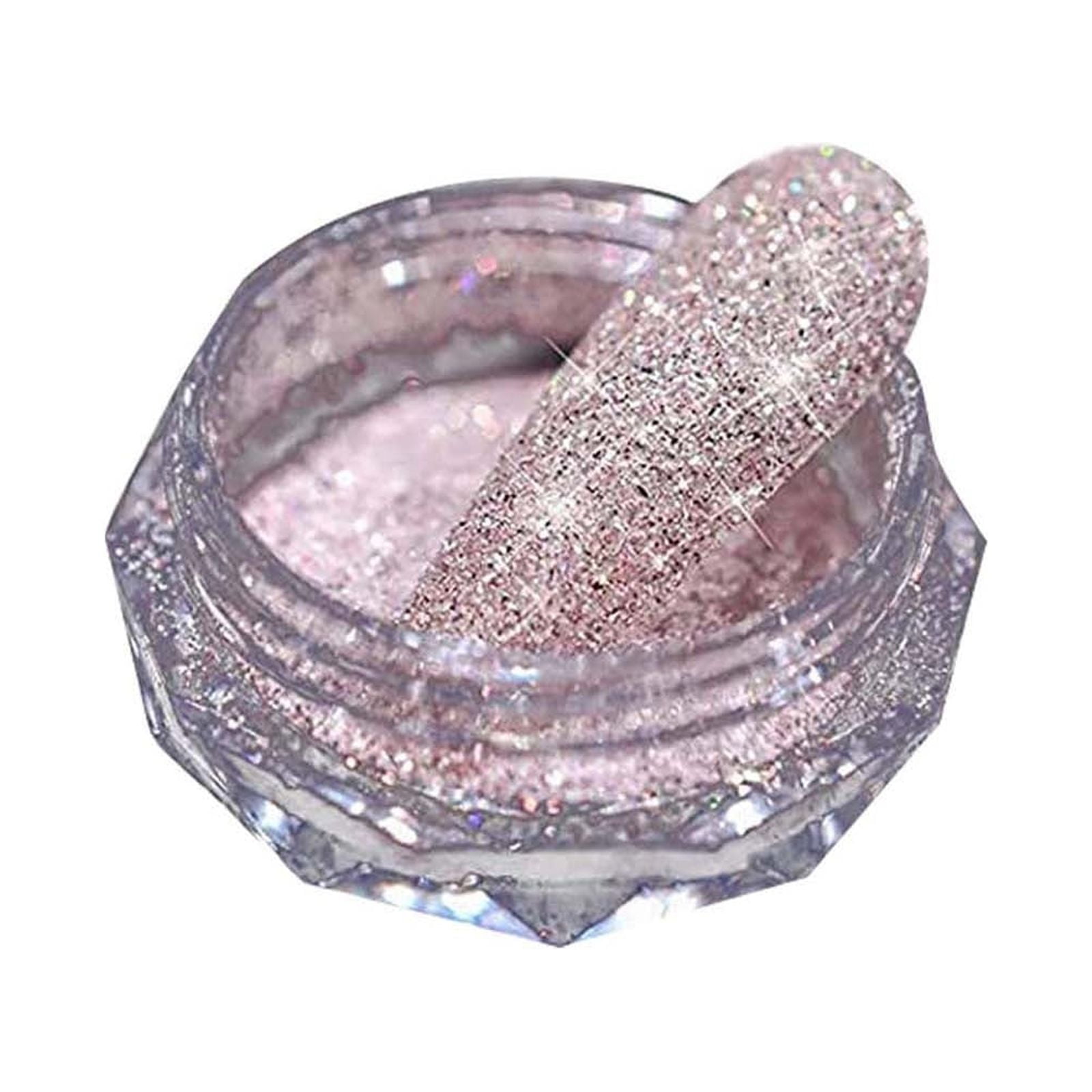 Bilqis Sparkling Diamond Nail Kit Powder Laser Reflective Dip Powder ...