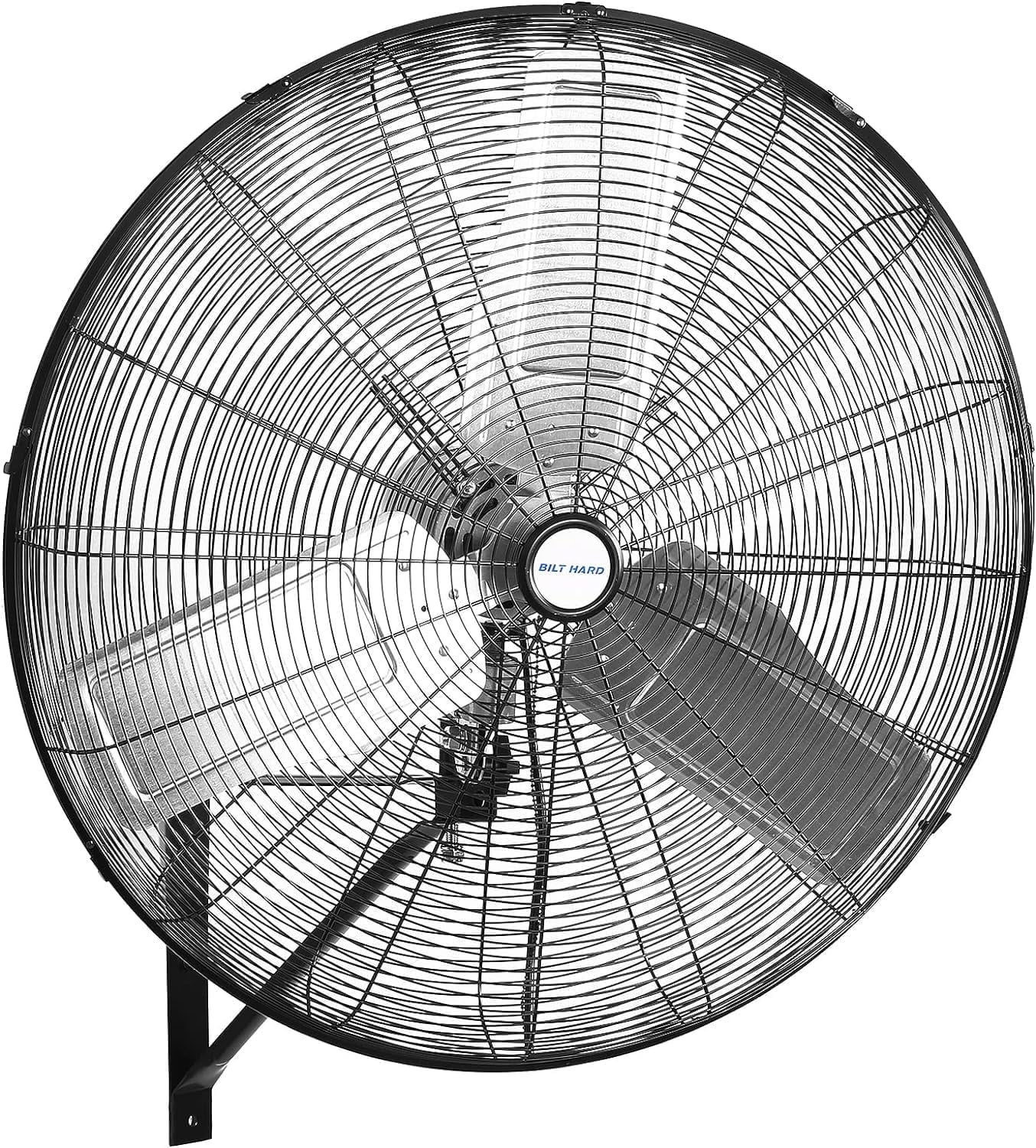 BILT HARD 30in High Velocity Wall Fan, 3-Speed Industrial Metal Fan, UL ...
