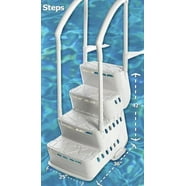 XtremepowerUS Heavy Duty Pool Ladder, 4-Step For 48"-54" Above Ground ...