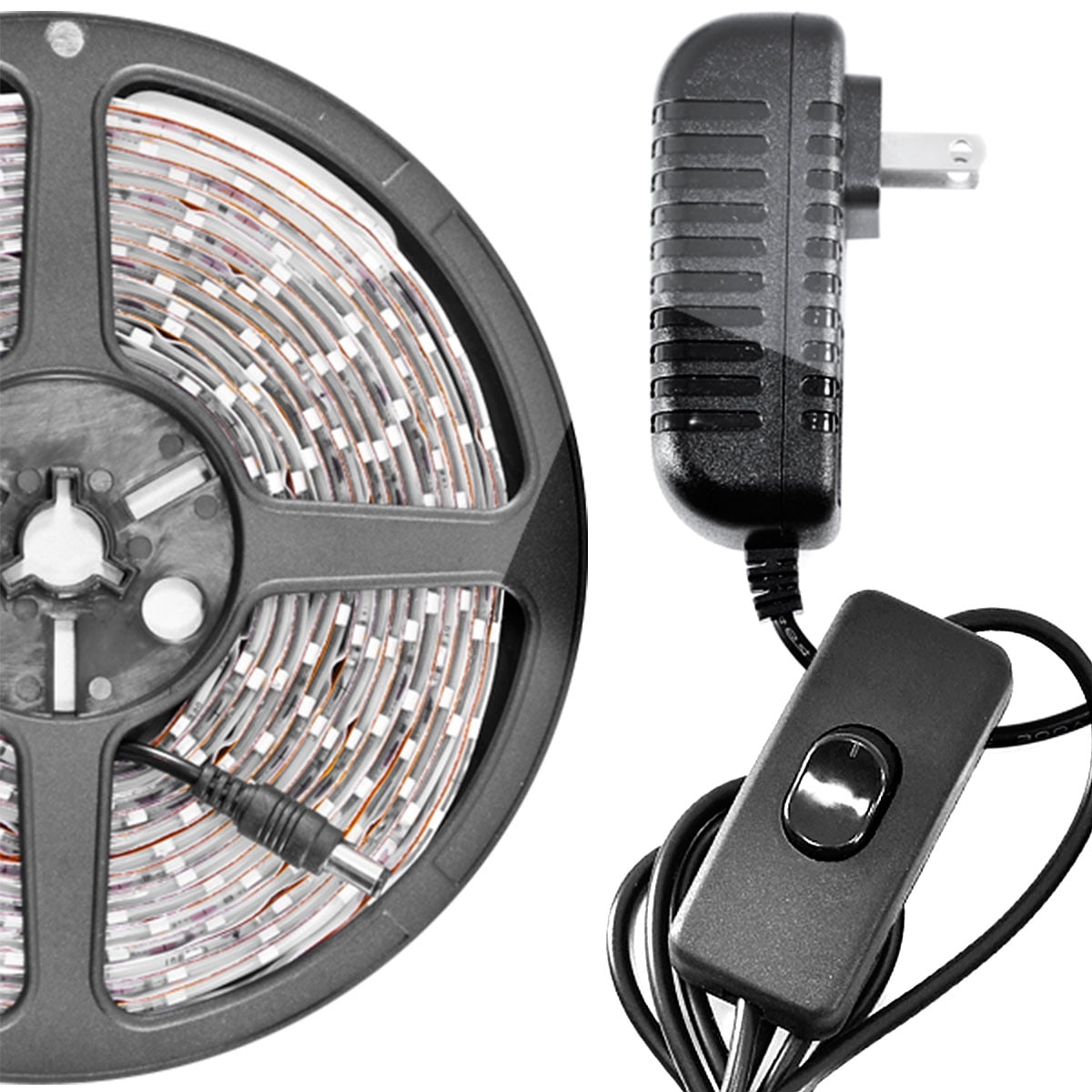 Biltek 2' Feet Cool White 36 LEDs Light SMD3528 On/Off Switch Control ...