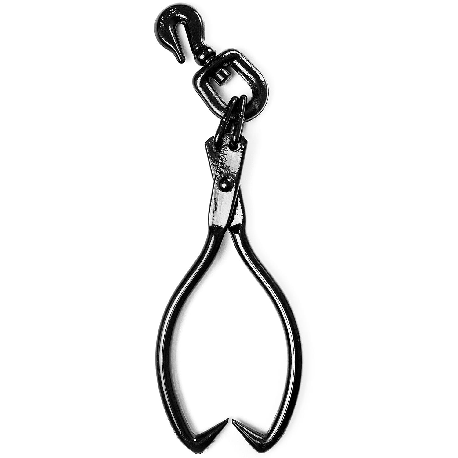 Biltek Swivel Grab Skidding Tongs - 20" Jaw Opening Log Chain Grabber ...