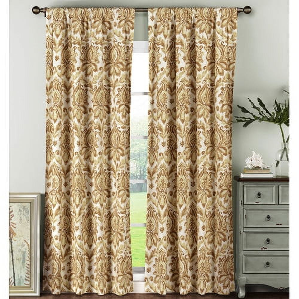 Biltmore 100% Cotton Extra Wide Rod Pocket Curtain Panel Pairs ...