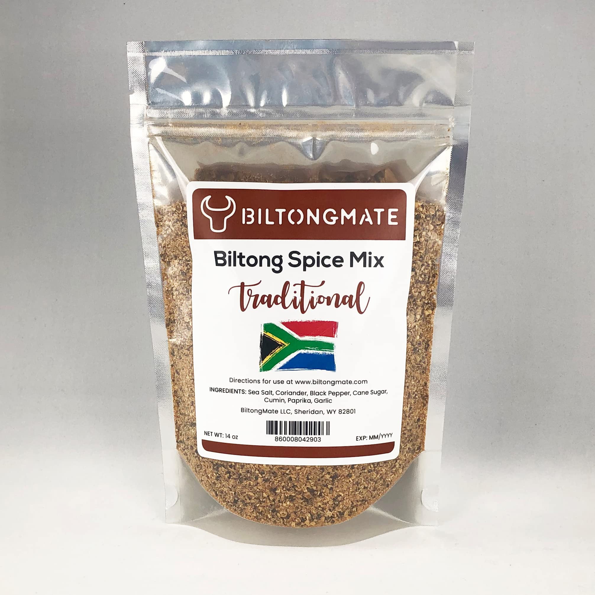 BiltongMate Biltong Spice Mix MMF7 (Traditional) 14oz - Walmart.com