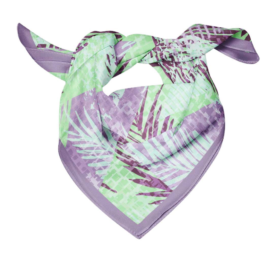 Bimba Cotton Voile Rectangular Printed Scarf Women Wrap Bandanas-40 x ...