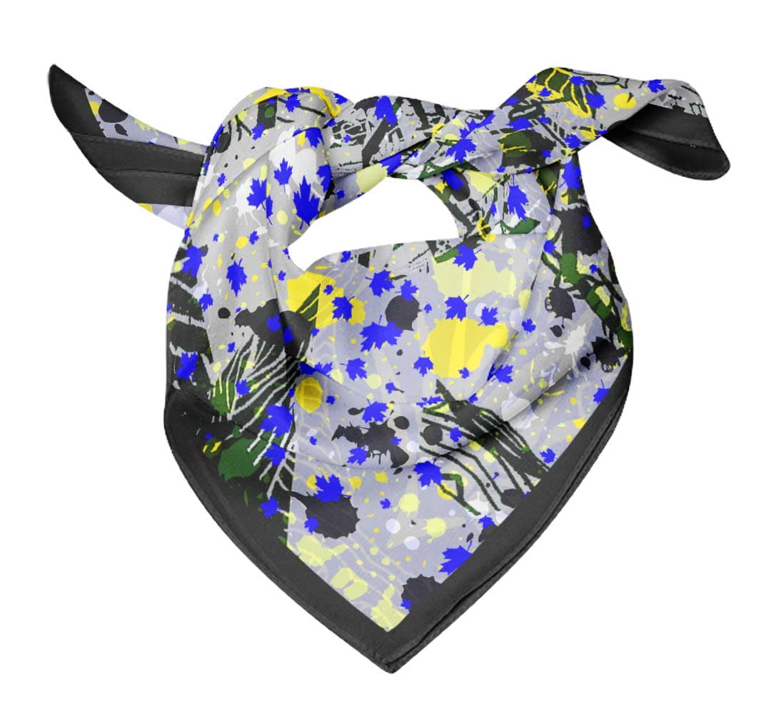 Bimba Womens Rectangular Printed Cotton Voile Scarf Neck Head Wrap-40 x ...